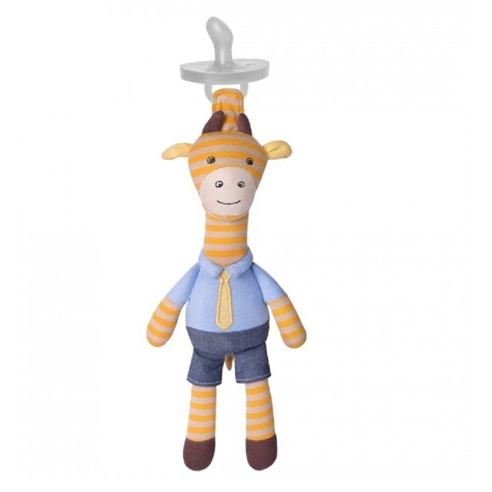 Apple Park Organic Farm Buddies Pacifier Buddy George Giraffe (TF219 ...