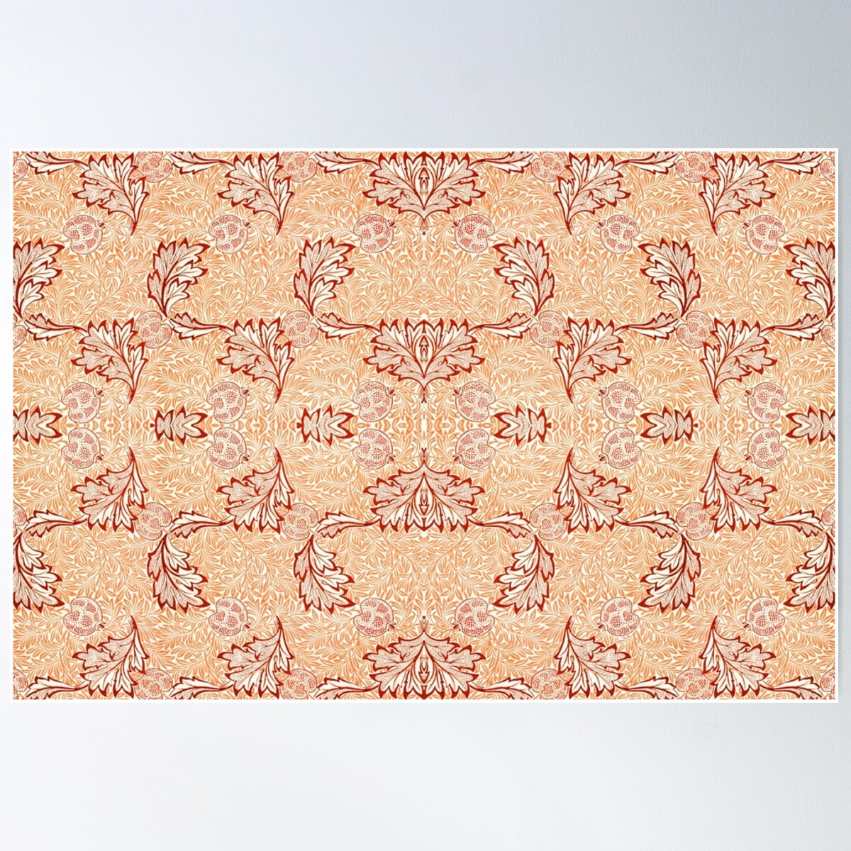 Apple Pattern (1877) By William Morris. Original From The Smithsonian ...