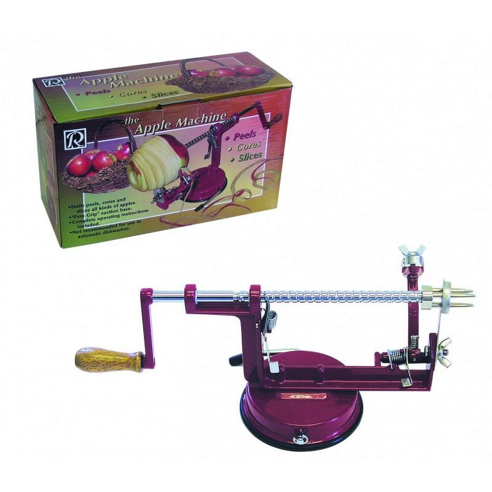 Apple Peeler/Corer/Slicer Machine Red - Walmart.com