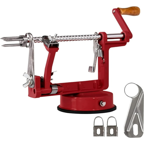 Apple Peeler, Stainless Steel Apple Corer Slicer Peeler, Durable Heavy ...