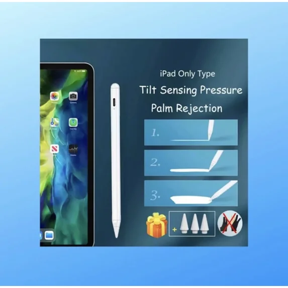 Apple Pen Stylus For Ipad Pro 11 12.9 Mini 5Th/6Th/7Th/8Th /Air 3Rd Gen ...
