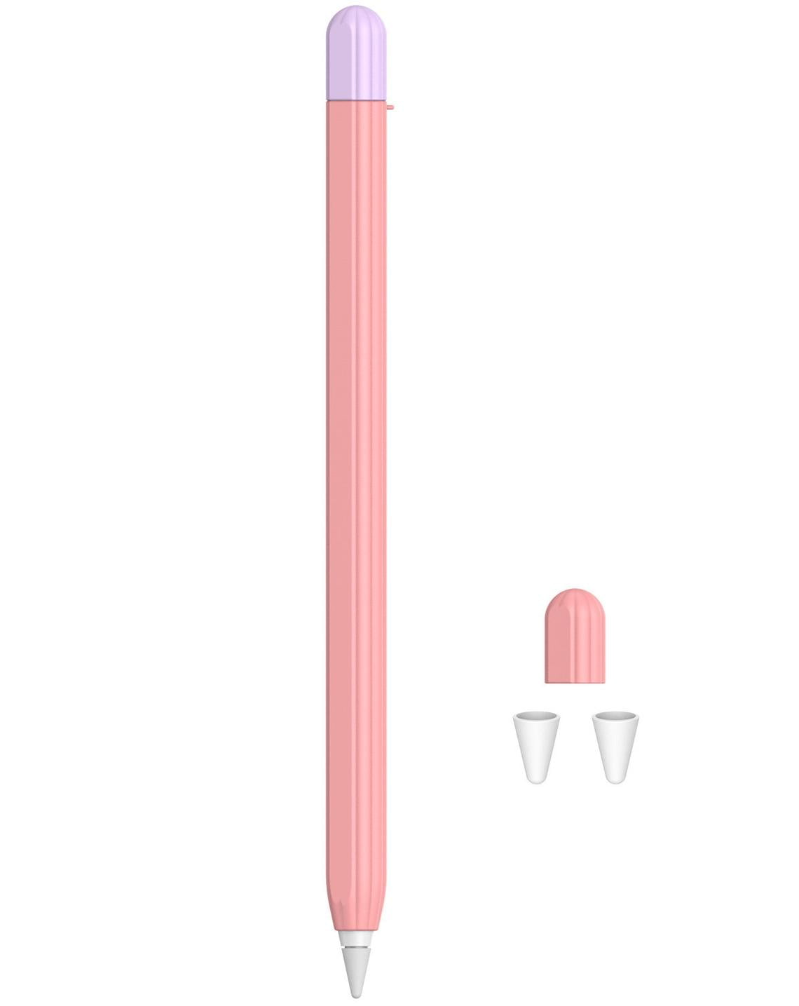 Apple Pencil 2 Case, Comfortable Grip Perfect Fit Silicone Holder Cover ...