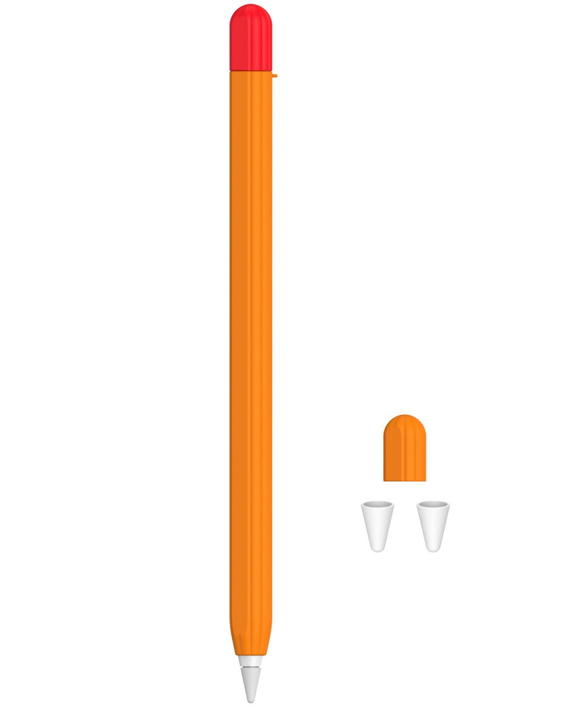 Apple Pencil 2 Case, Comfortable Grip Perfect Fit Silicone Holder Cover ...