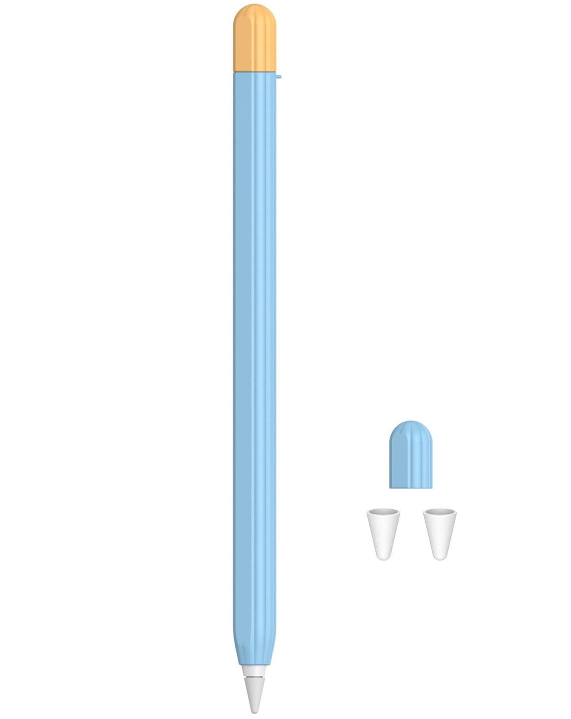 Apple Pencil 2 Case, Comfortable Grip Perfect Fit Silicone Holder Cover ...