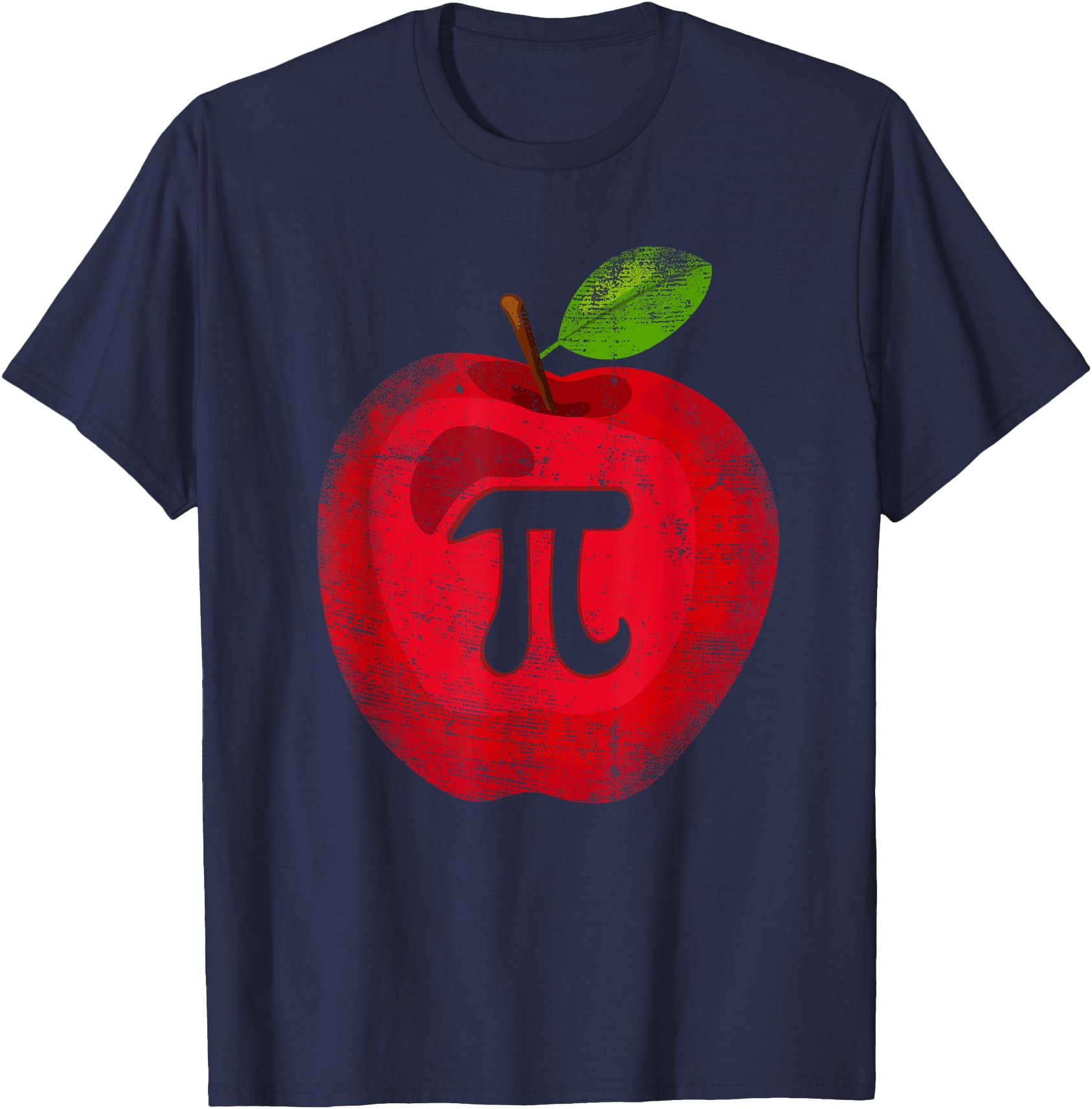 Apple Pi Day Math Lover Teacher Student 3.14 Apple Pie Pun T-Shirt ...