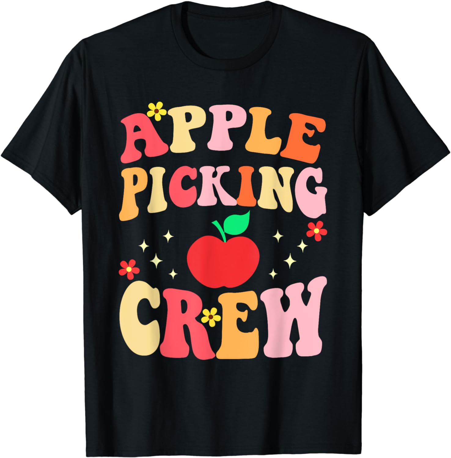 Apple Picking Crew Apple Picking Outfit Apple Harvest Season T-Shirt ...