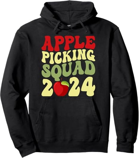 Apple Picking Squad 2024 Family Apple Picking Day Orchard Pullover ...