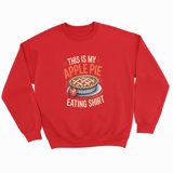 Apple Pie Jokes Humorous Dessert Quotes Lover Graphic Print Themed ...