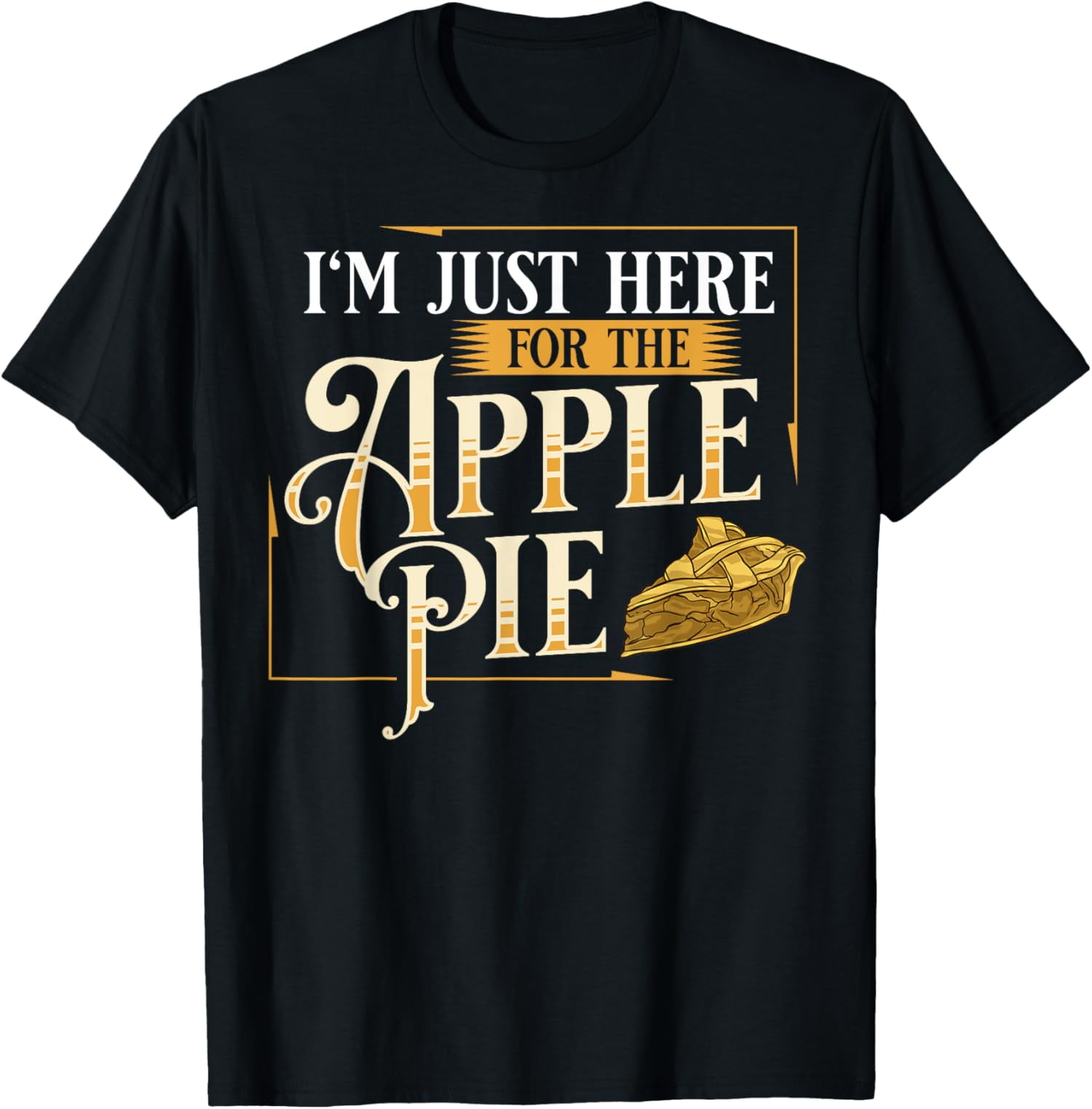 Apple Pie Recipe Filling Baking Vegan American Pies T-Shirt - Walmart.com