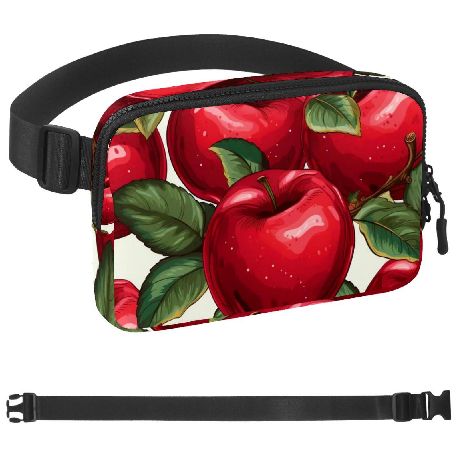 Apple Running Belt Fanny Packs for Women & Men, Waist Pack Runners Bag ...