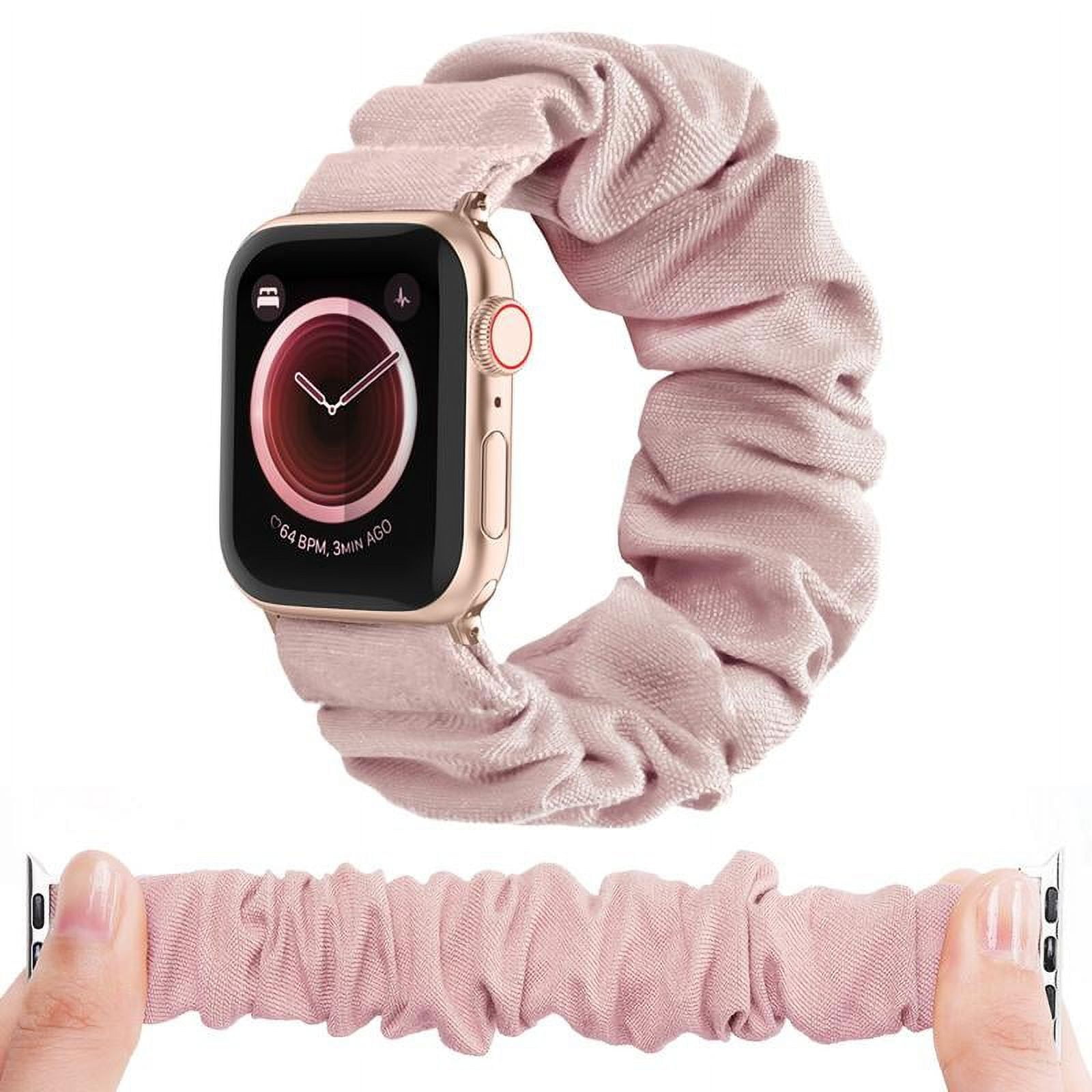 Apple Scrunchie Band Compatible with Apple Watch 38mm 40mm 42mm 44mm ...