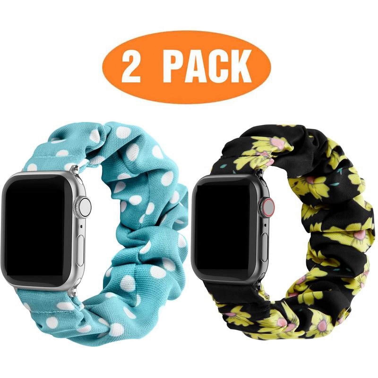 Apple Scrunchie Band Compatible with Apple Watch 38mm 40mm 42mm 44mm ...