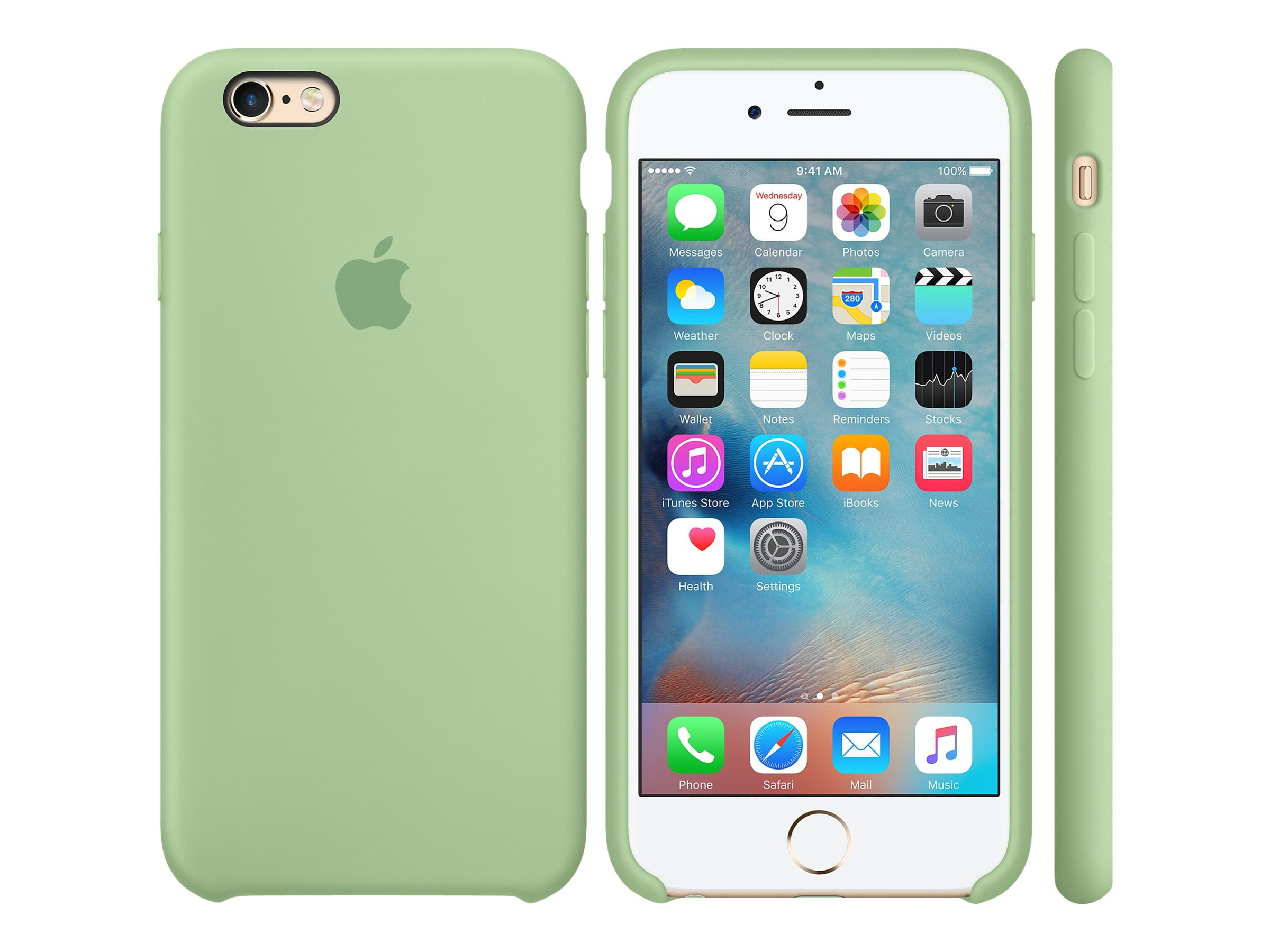 Apple Silicone Case for iPhone 6s - Mint - Walmart.com