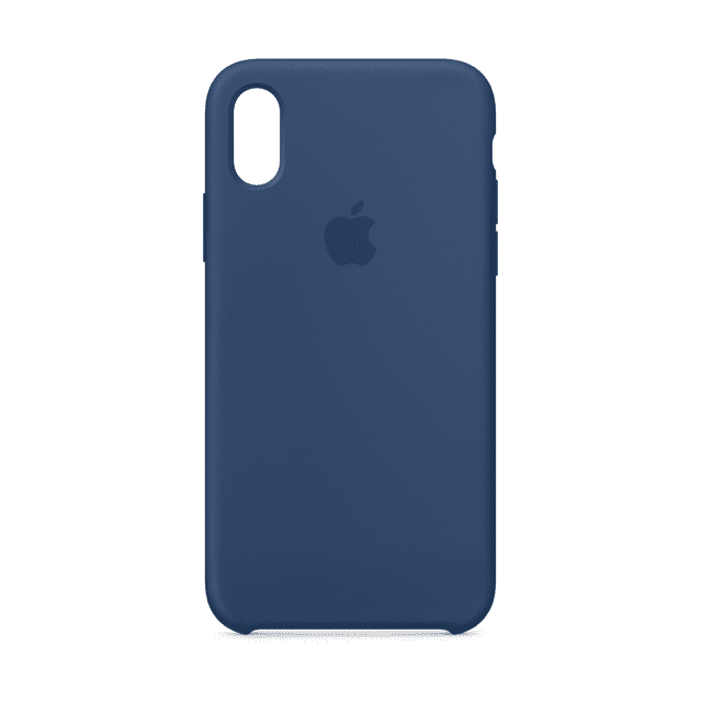 Free Shipping! Apple Silicone Case for iPhone X - Blue Cobalt - Walmart.com