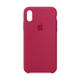 Apple Silicone Case for iPhone X - Rose Red - Walmart.com