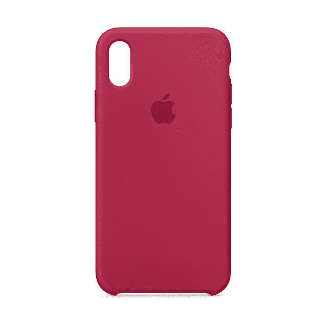 Apple Silicone Case for iPhone X - Rose Red - Walmart.com