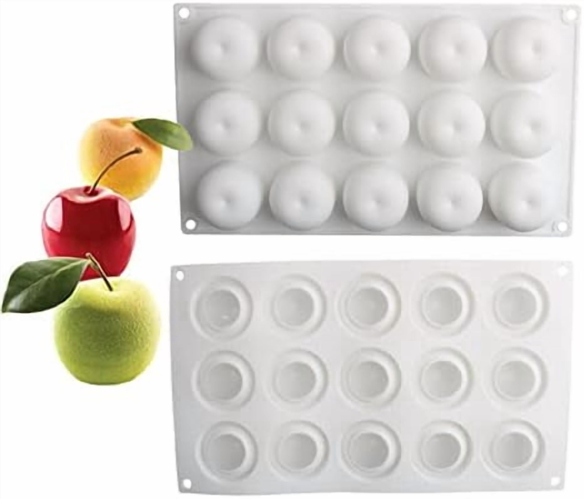 Apple Silicone Mold for Baking Mousse Cake, Candy, Chocolate, French ...