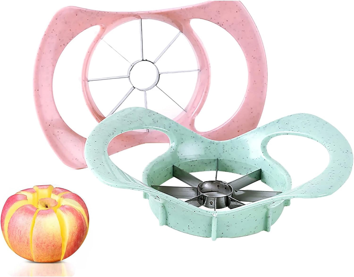 Apple Slicer, 8-Slice Apple Slicer Corer, Apple Cutter Splitter, 8 ...