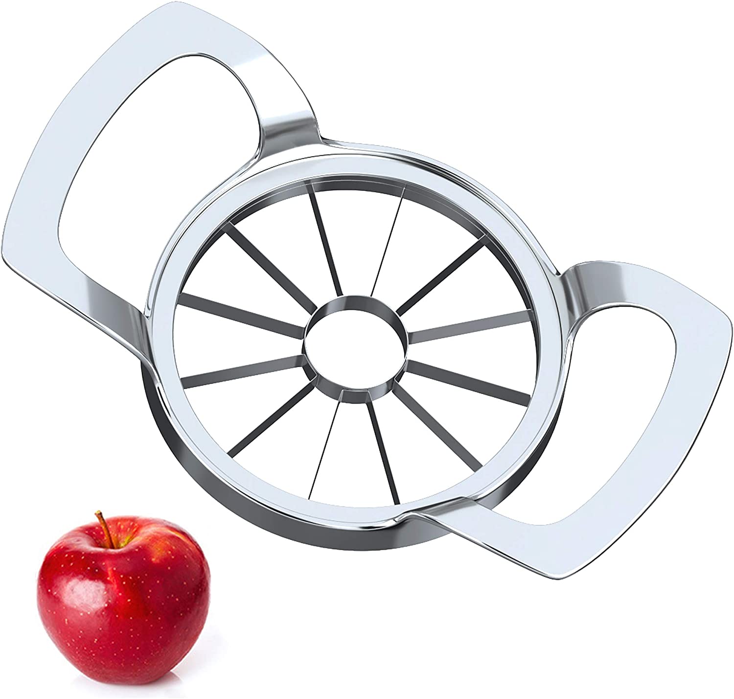 Apple Slicer Upgraded 2021.12-Blade Extra Large Apple Corer Peeler.Stainless Steel Apple Cutter ...
