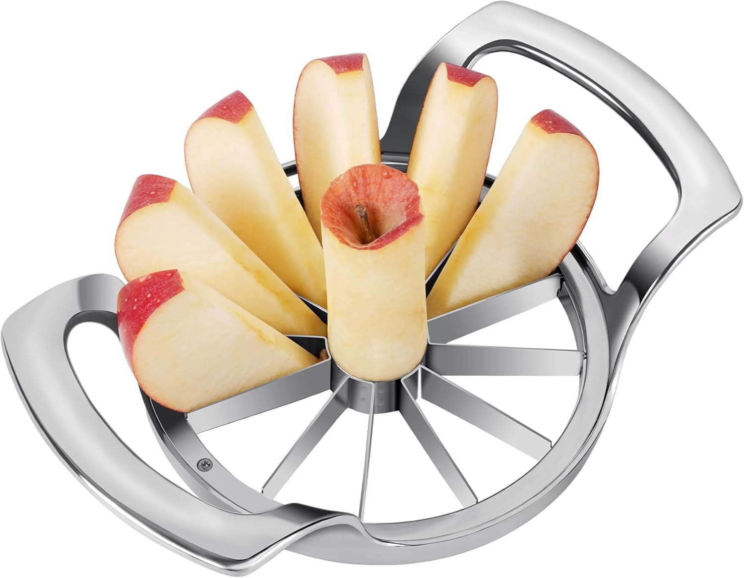 Apple Slicer Upgraded Version 12-Blade Extra Large Apple Corer ...