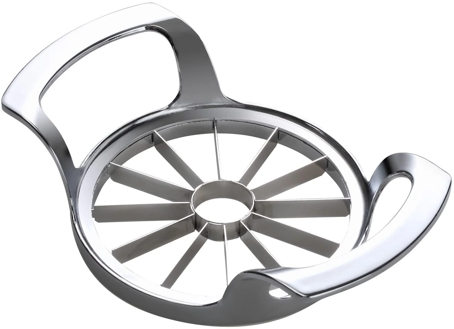 GLUAAE Apple Slicer with 12-Blade Extra Large 4 Inch Stainless Steel ...