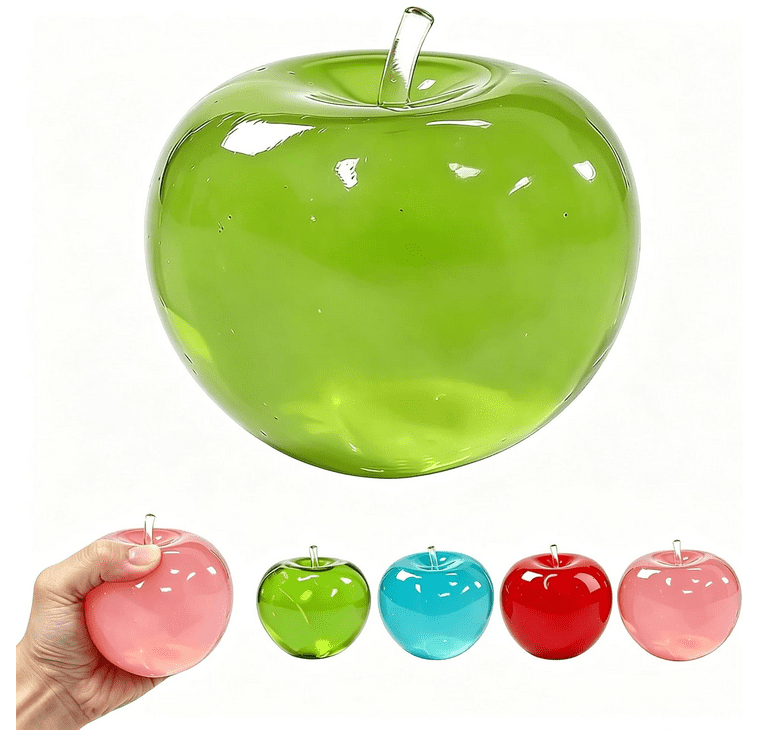 Apple Squeeze, Green Squeeze Apple Giant Fruit Squeeze Realistic Toys ...