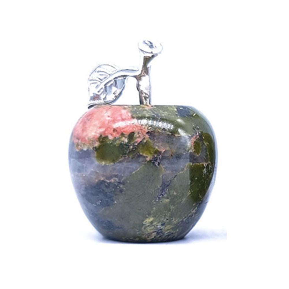 Apple Statue Healing Crystal Home Decor Gemstone Natural Christmas ...