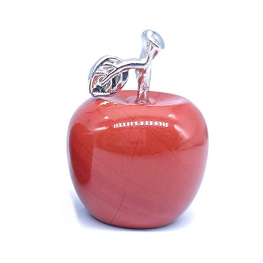 Apple Statue Healing Crystal Home Decor Gemstone Natural Stone K U T5R3 ...