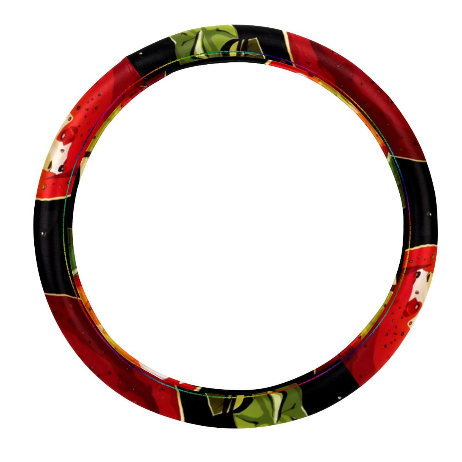 Apple Steering Wheel Cover, Car Wheel Covers, 14.5 Inch Printing PVC ...