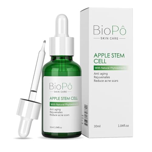 Apple Stem Cell Anti Aging Serum, Rejuvenates Skin, Reduces Acne Scars ...