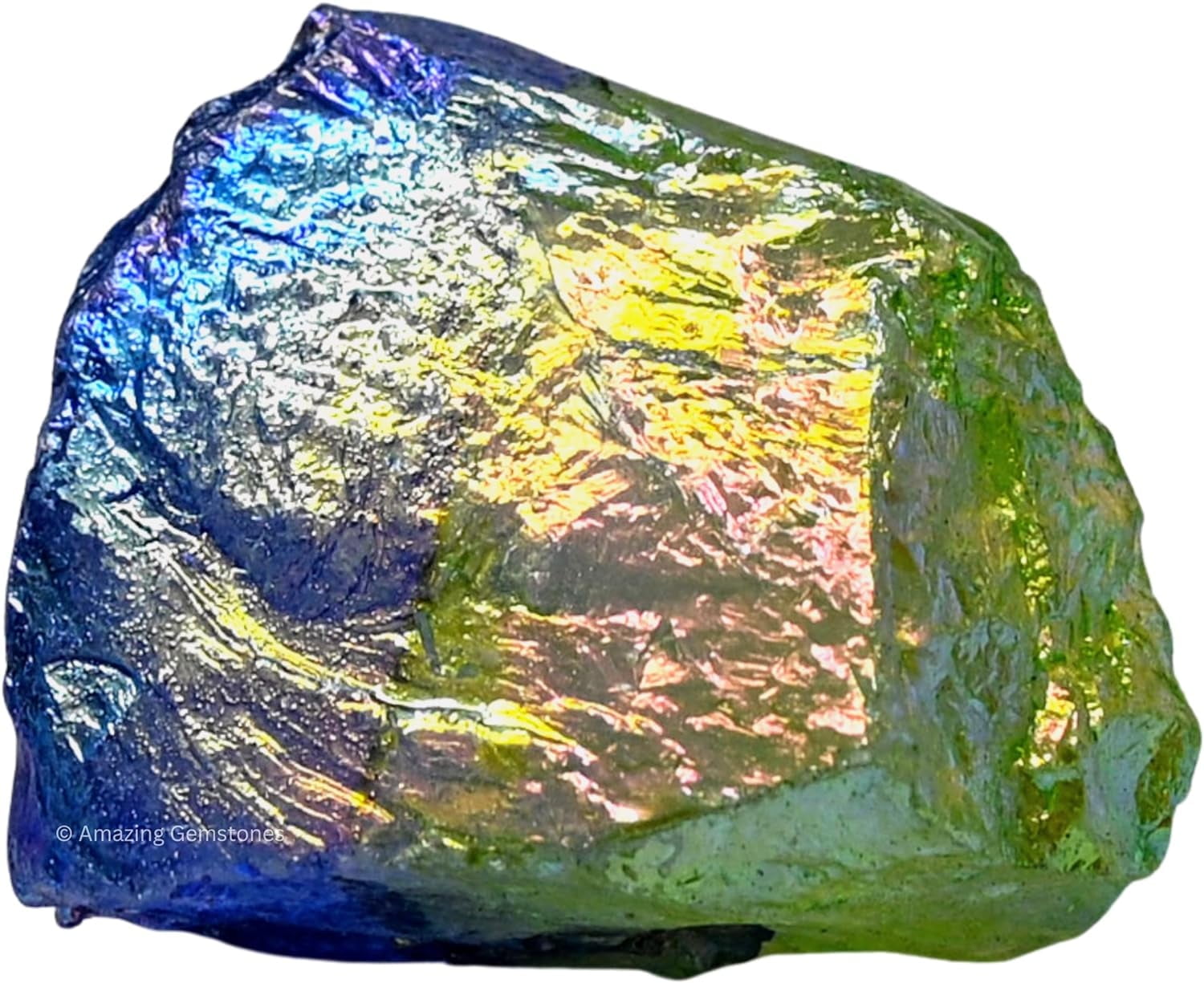 Apple-Tanzine Aura Quartz Crystal Raw Stones (2 Pieces) - Walmart.com