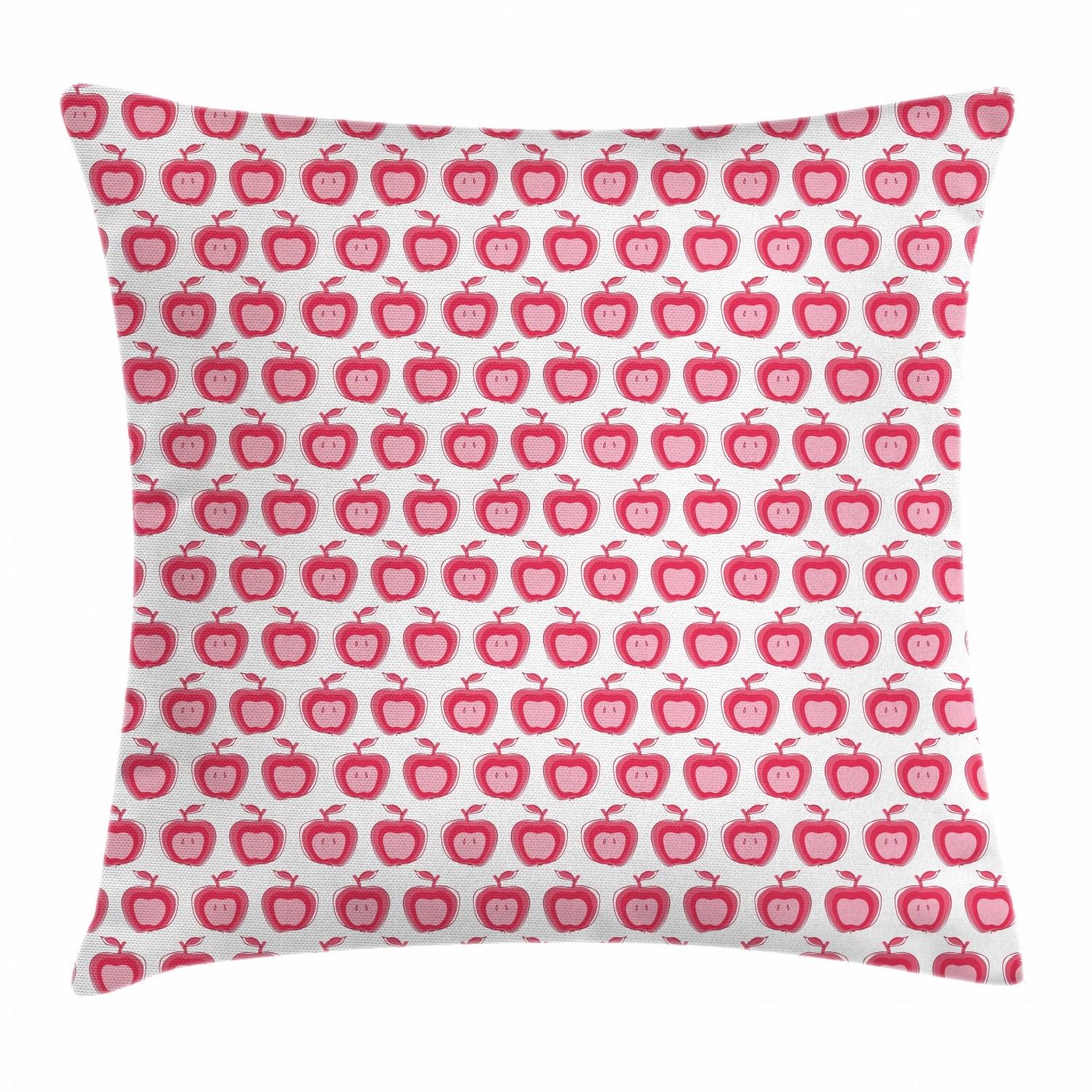 Apple Throw Pillow Cushion Cover, Girls Kids Design Pattern with ...