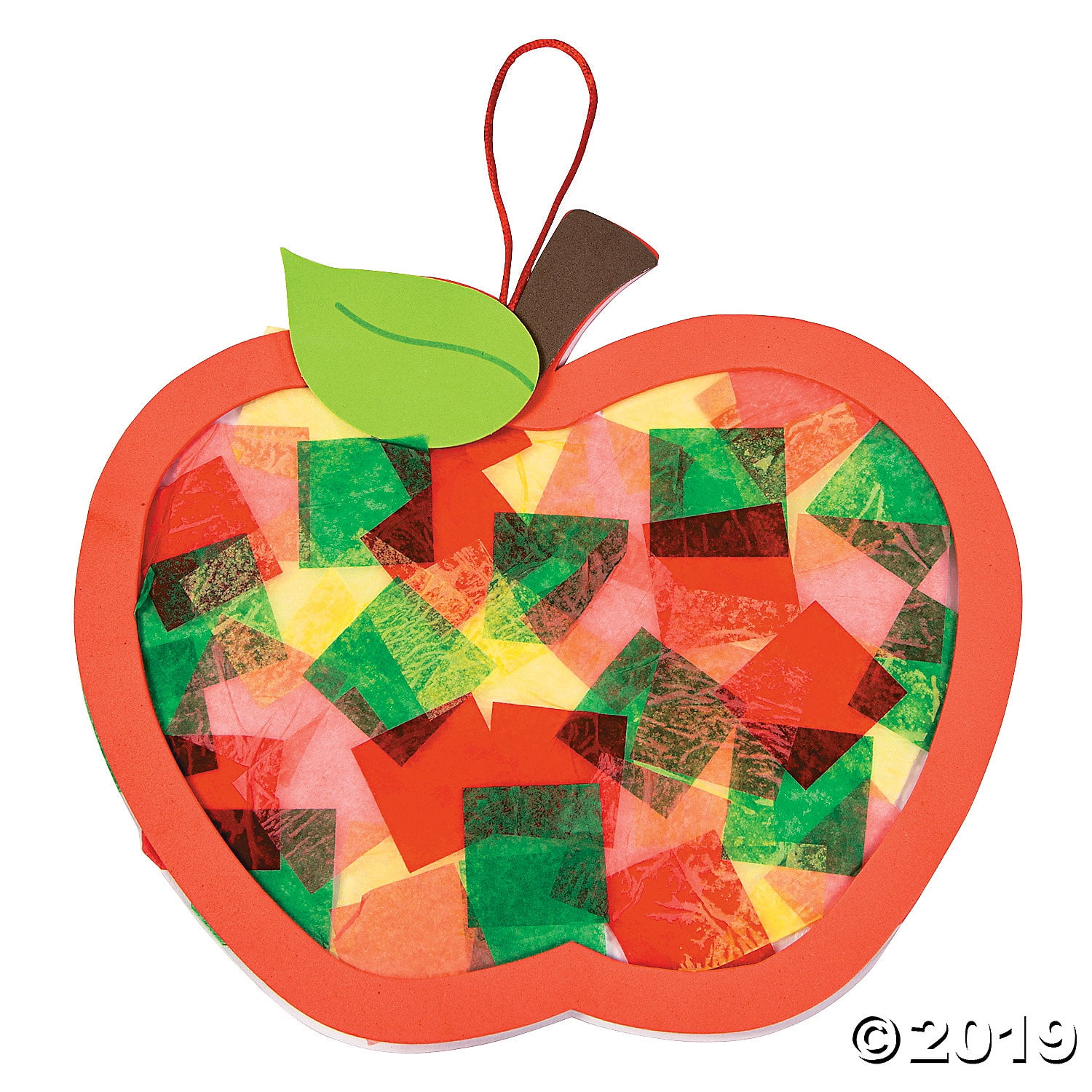 Apple Tissue Paper Sign Craft Kit - Walmart.com