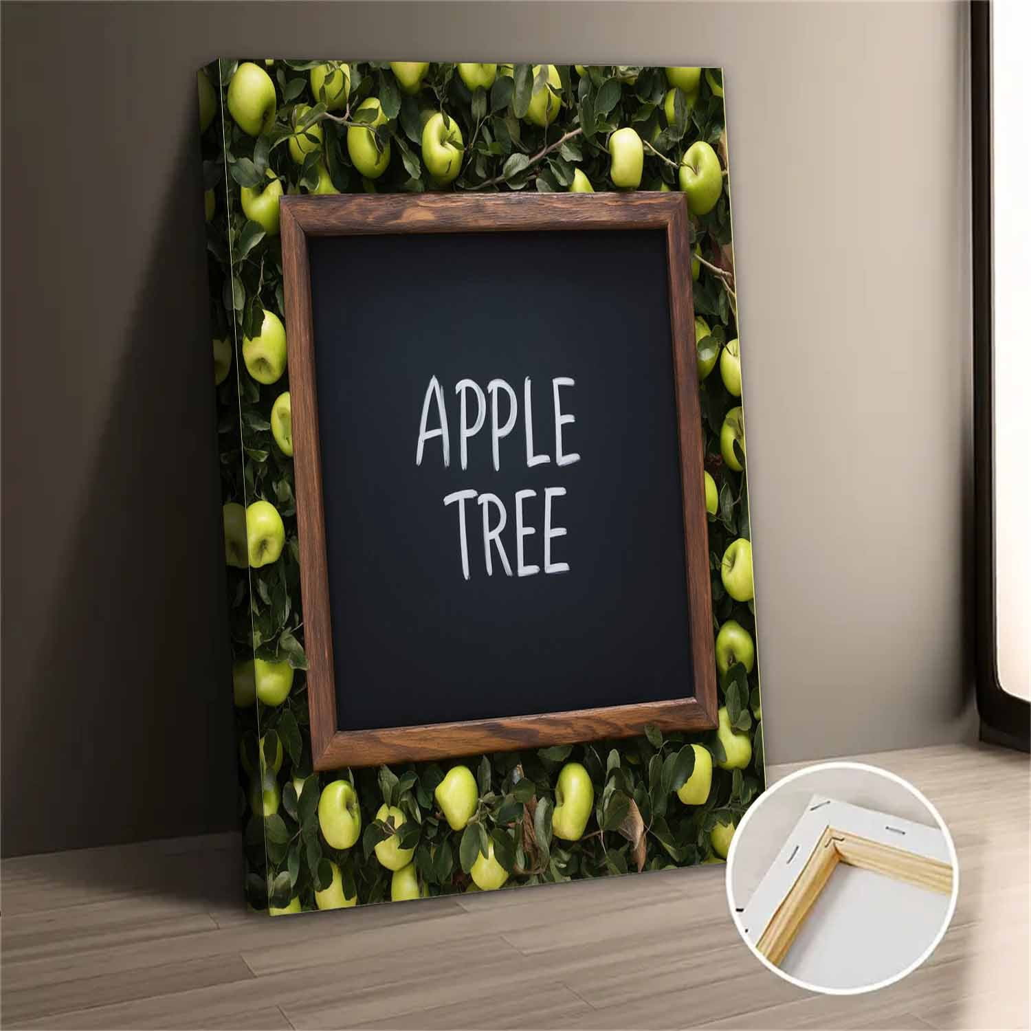 Apple Tree Canvas Wall Art Print For Bedroom Living Room Decor ...