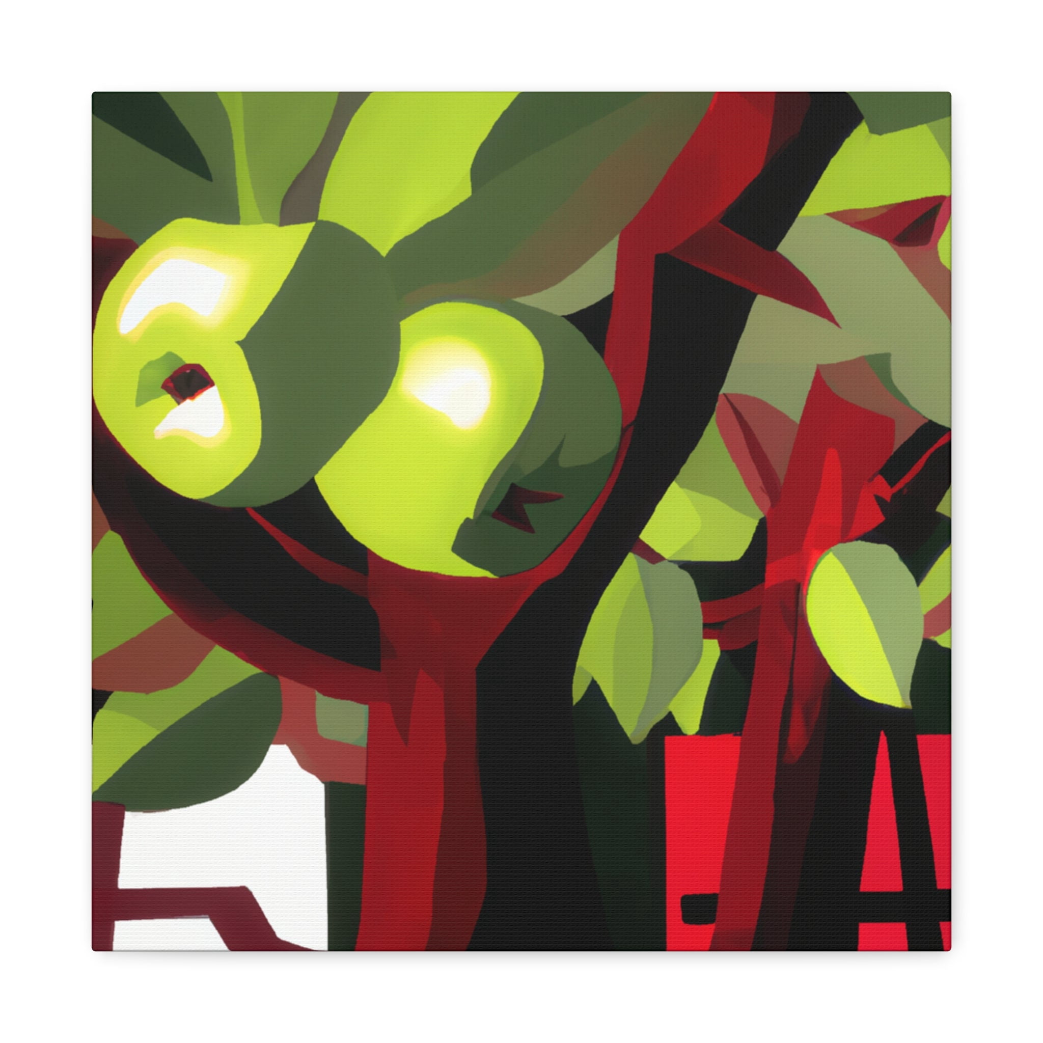 "Apple Tree Reflection: Deco" - Canvas - Walmart.com