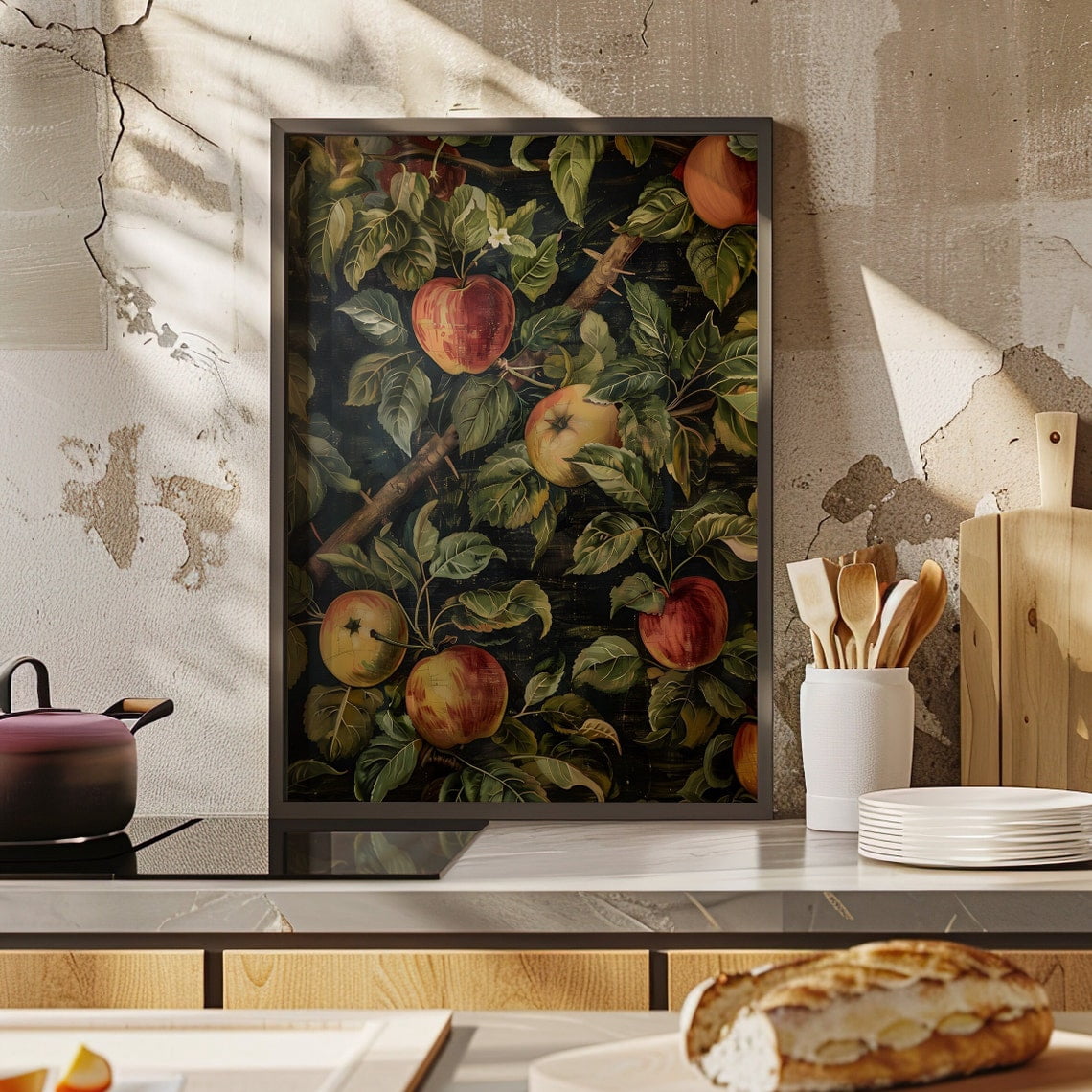 Apple Tree William Morris Vintage Kitchen For Her Passion Cottagecore ...