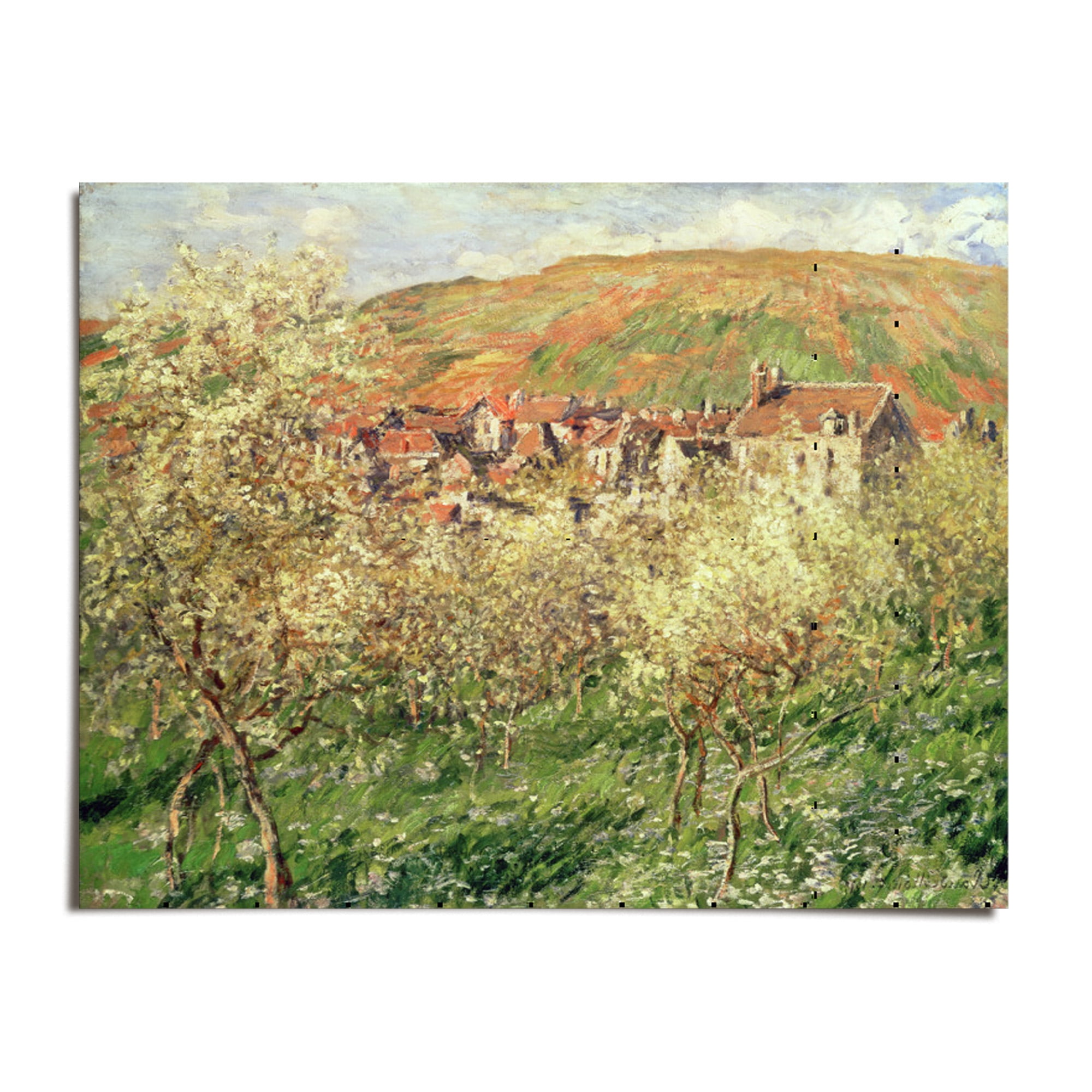 Apple Trees in Blossom - Claude Monet - 8x10 - Wall Art Print ...