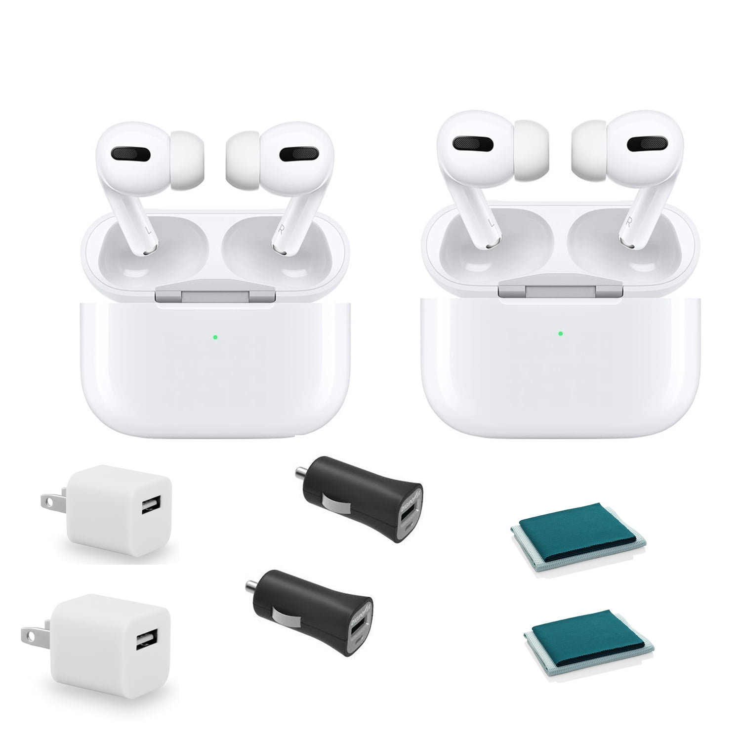 Apple True Wireless Headphones with Charging Case, White, MWP22AM/A-2 ...