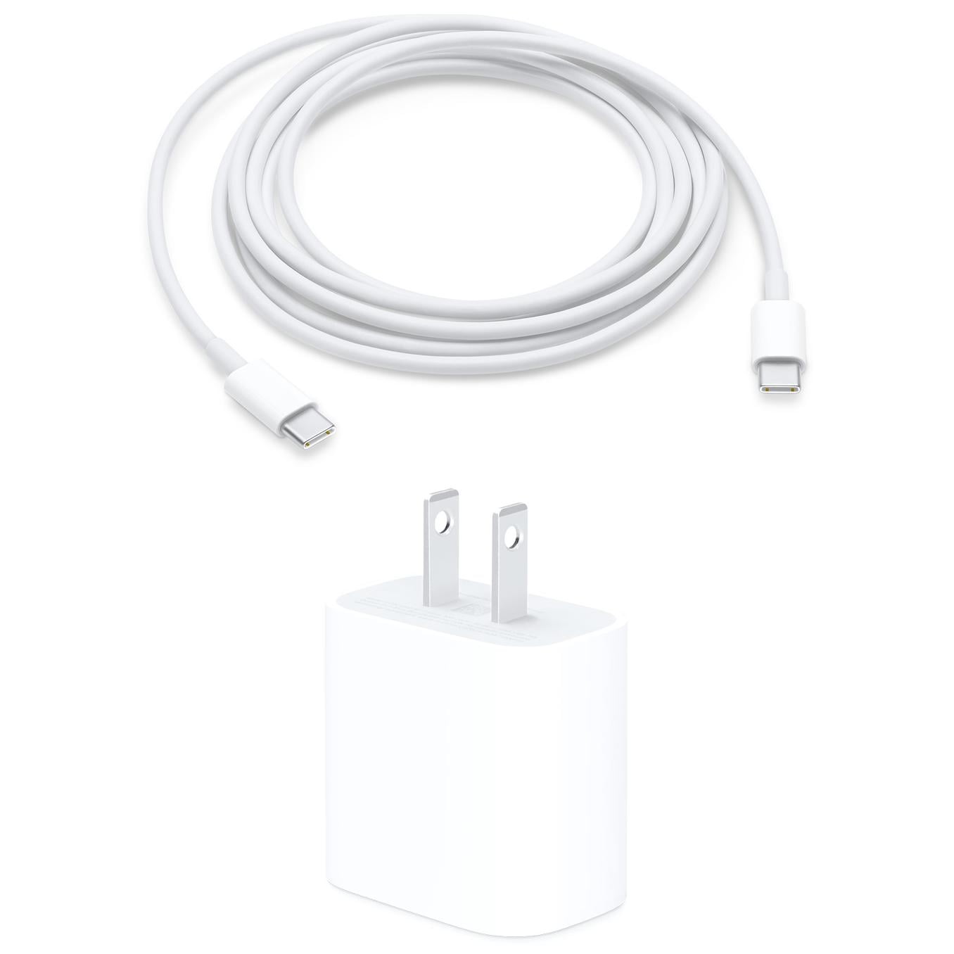 Apple USB-C Charge Cable (2 m) with 18W USB-C Apple Quick Charging ...
