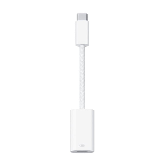 Apple USB-C to Lightning Adapter 1‚Äô Braided Lightning Cable - Walmart.com