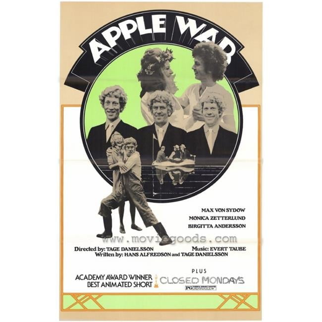 Apple War Movie Poster - 27 x 40 in. - Walmart.com