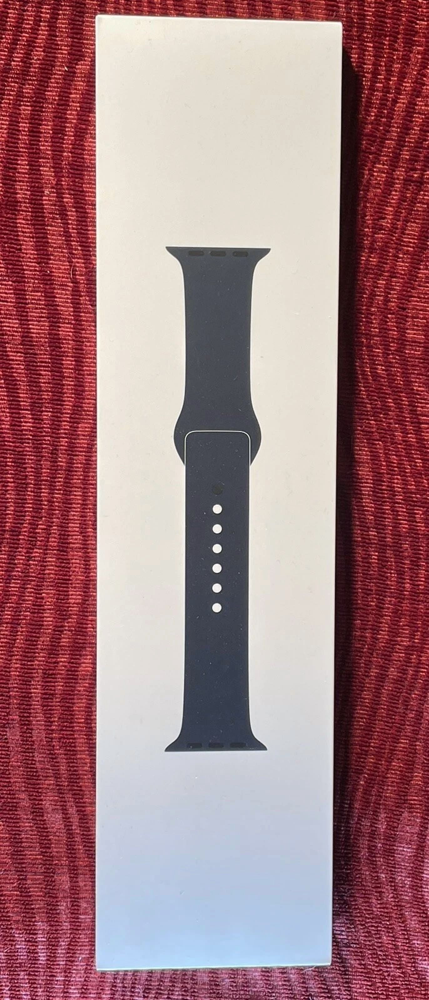 Apple Watch 41Mm 41 Mm Midnight Sport Band S/M 130-180Mm Long New ...