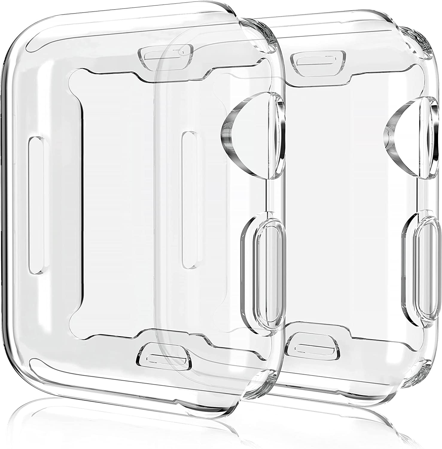 for Apple Watch 45mm Case iWatch Screen Protector TPU All-Around ...