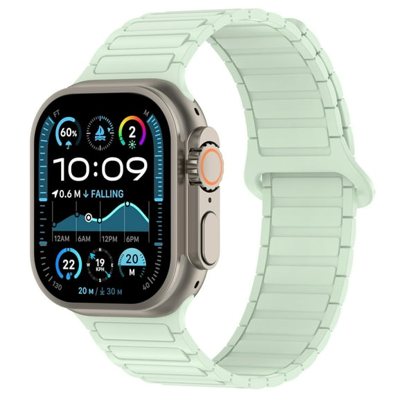 Apple Watch Band, Soft Silicone Band, Magnetic Strap for Apple Watch ...