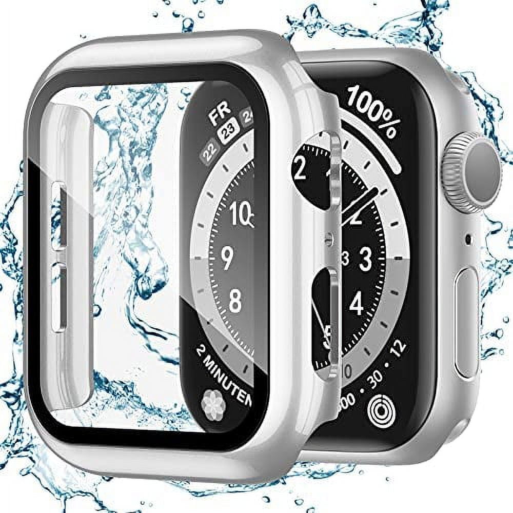 for Apple Watch Case 44mm Series 6/SE/5/4 with Screen Protector ...