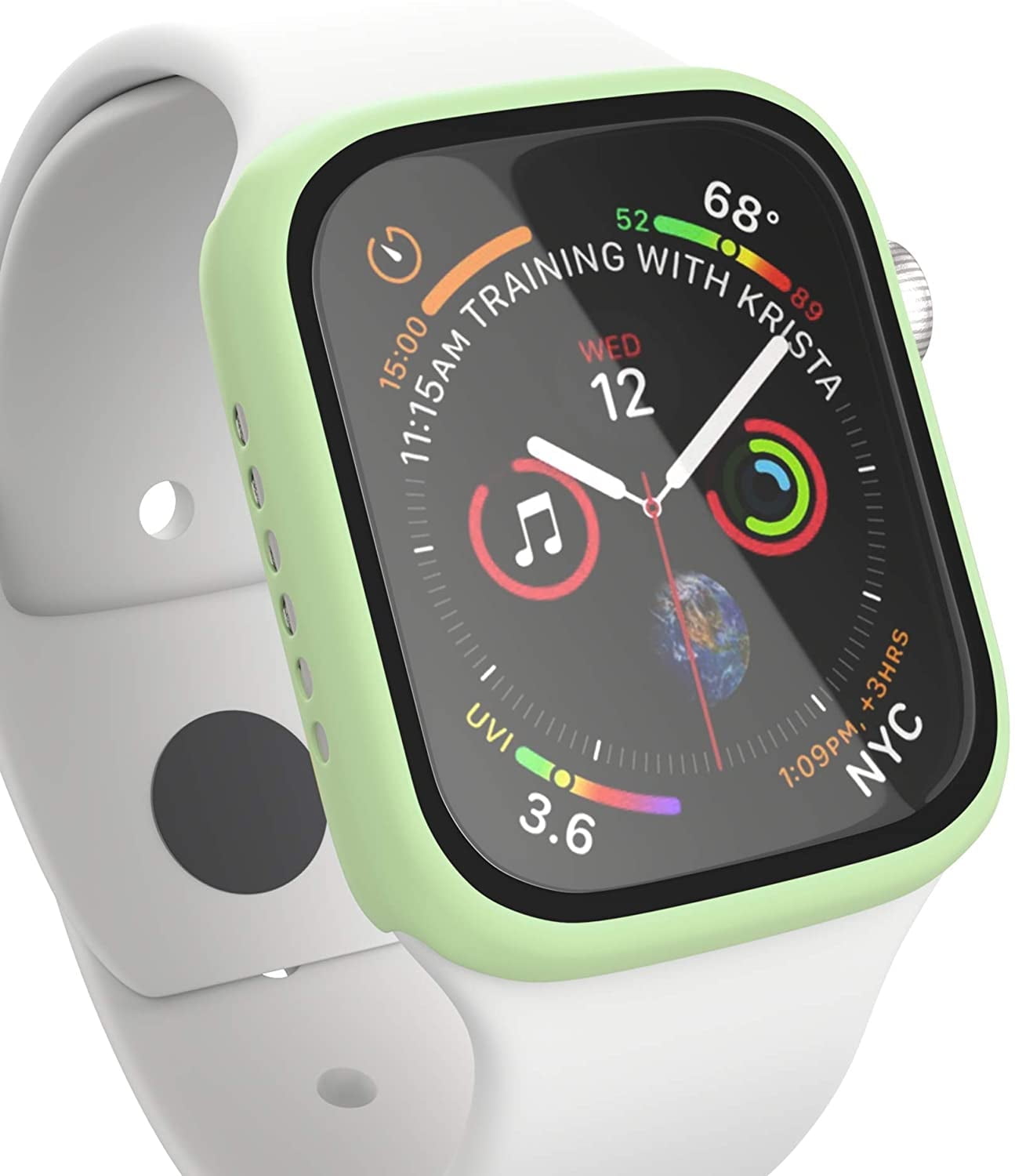 Apple Watch Case Series 3/2/1 for 38mm with Built-in Tempered Glass ...