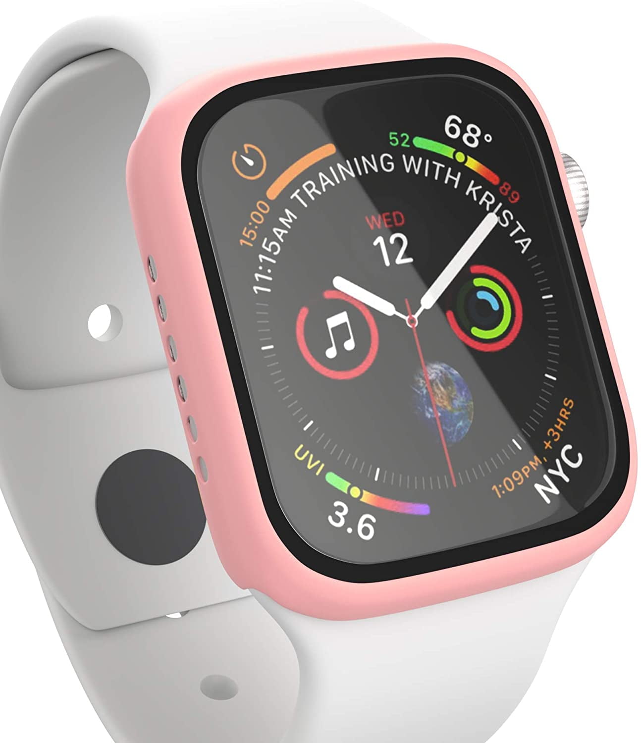 Apple Watch Case Series 7 for 45mm/41mm with Built-in Tempered Glass ...