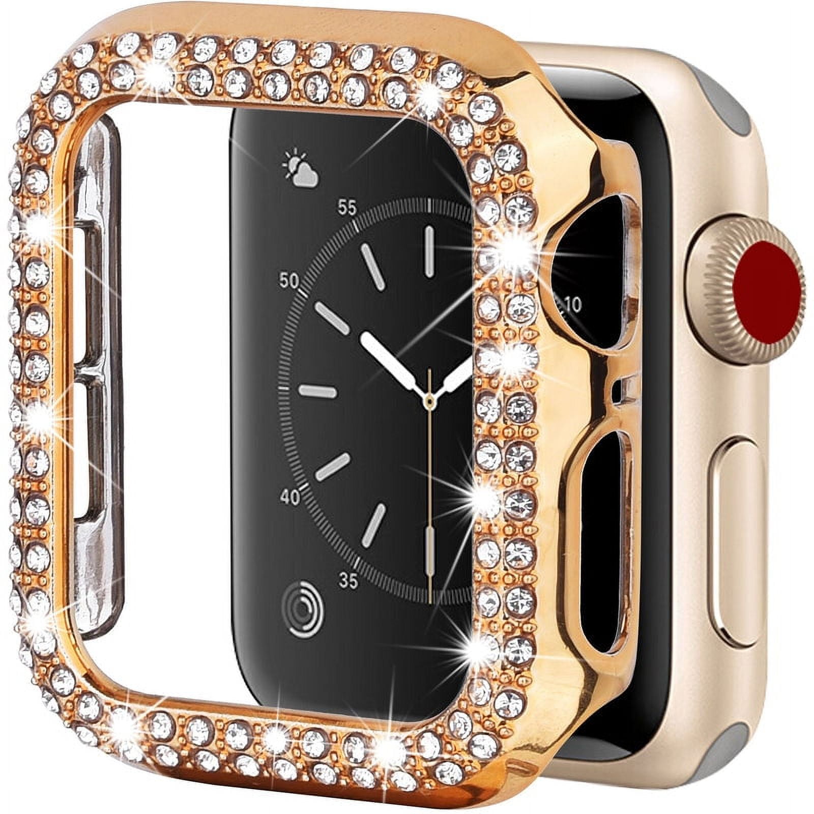 Apple Watch Case Series 8, Series 7 for 41mm Diamond Glitter Watch Case ...