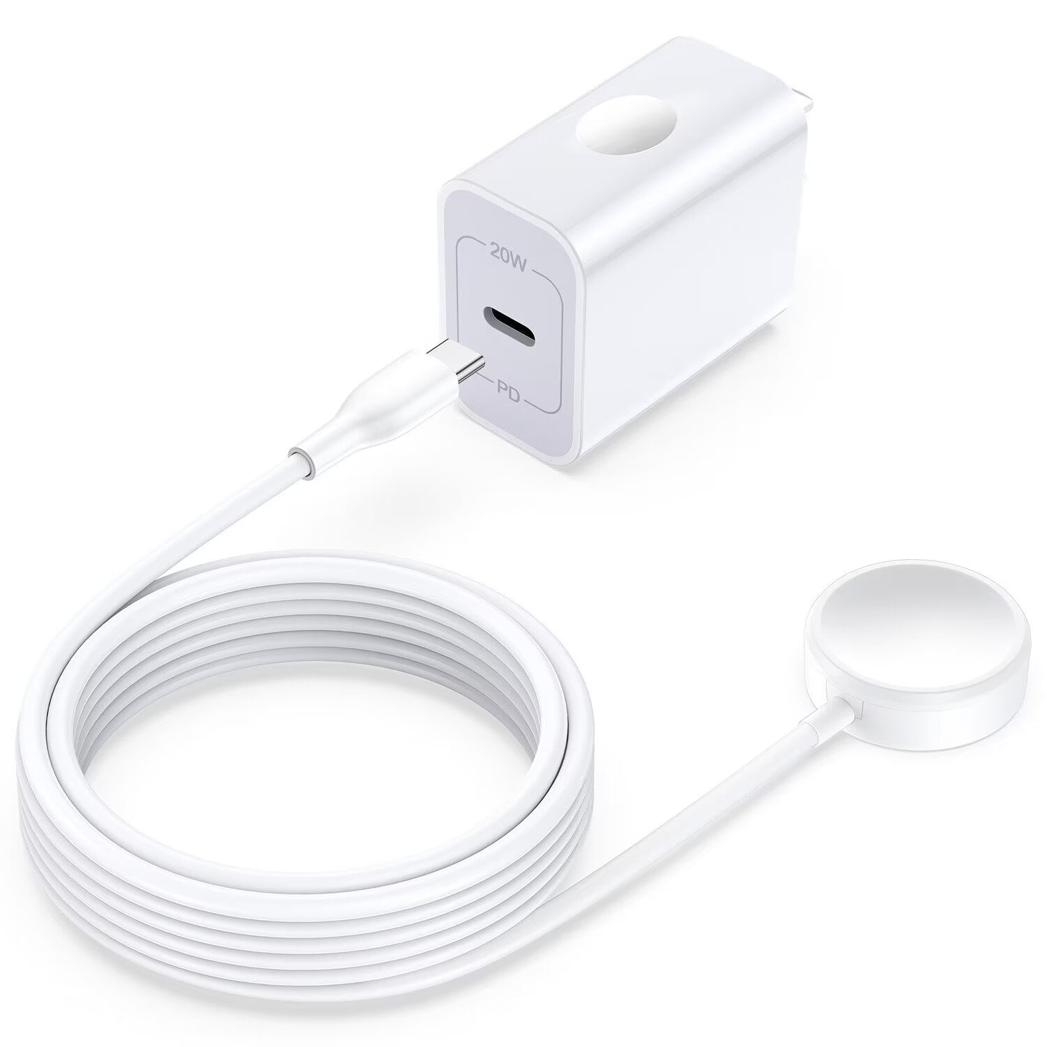 For Apple Watch Charger,PD20W Usb C Charger Block with Magnetic ...