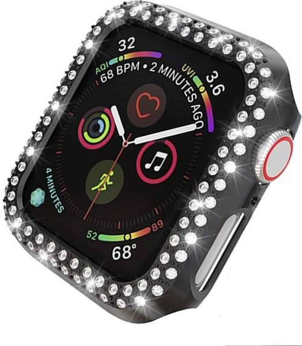 Apple Watch Glittery Diamond Case Series 3/2/1 for 42mm with Built-in ...